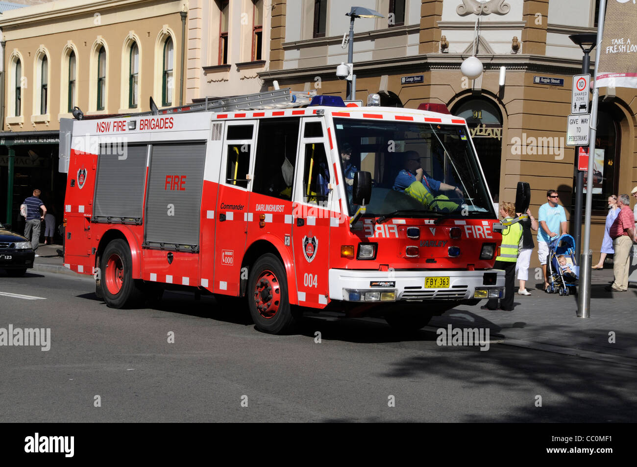 Sydney Fire Engine High Resolution Stock Photography and Images - Alamy