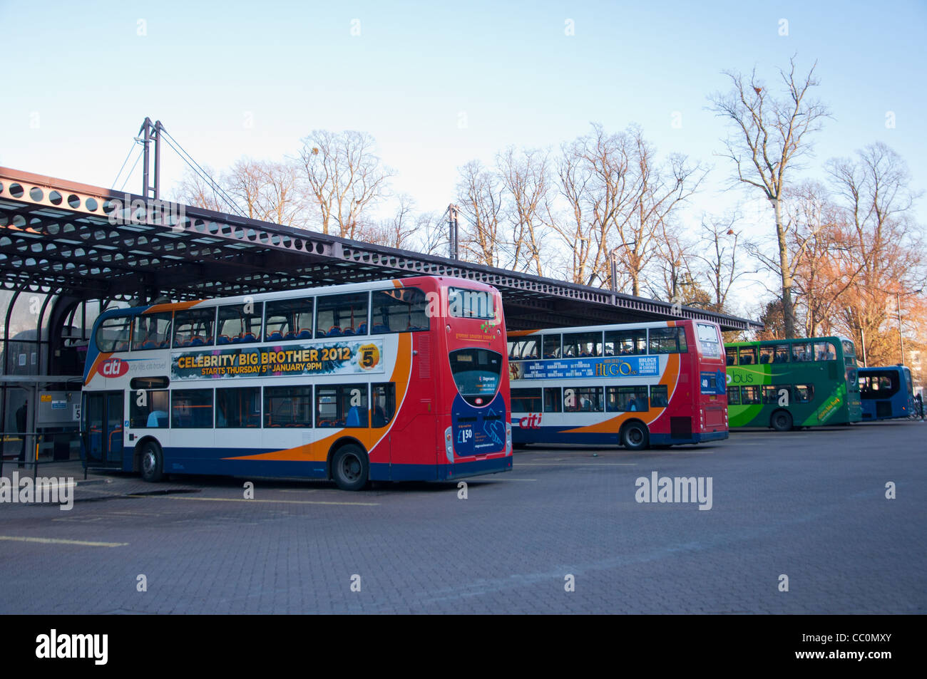 Drummer Street bus station, Cambridge, England Stock Photo - Alamy