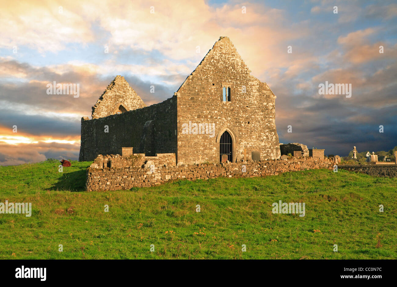Fenagh Abbey. Co. Leitrim. Ireland Stock Photo - Alamy