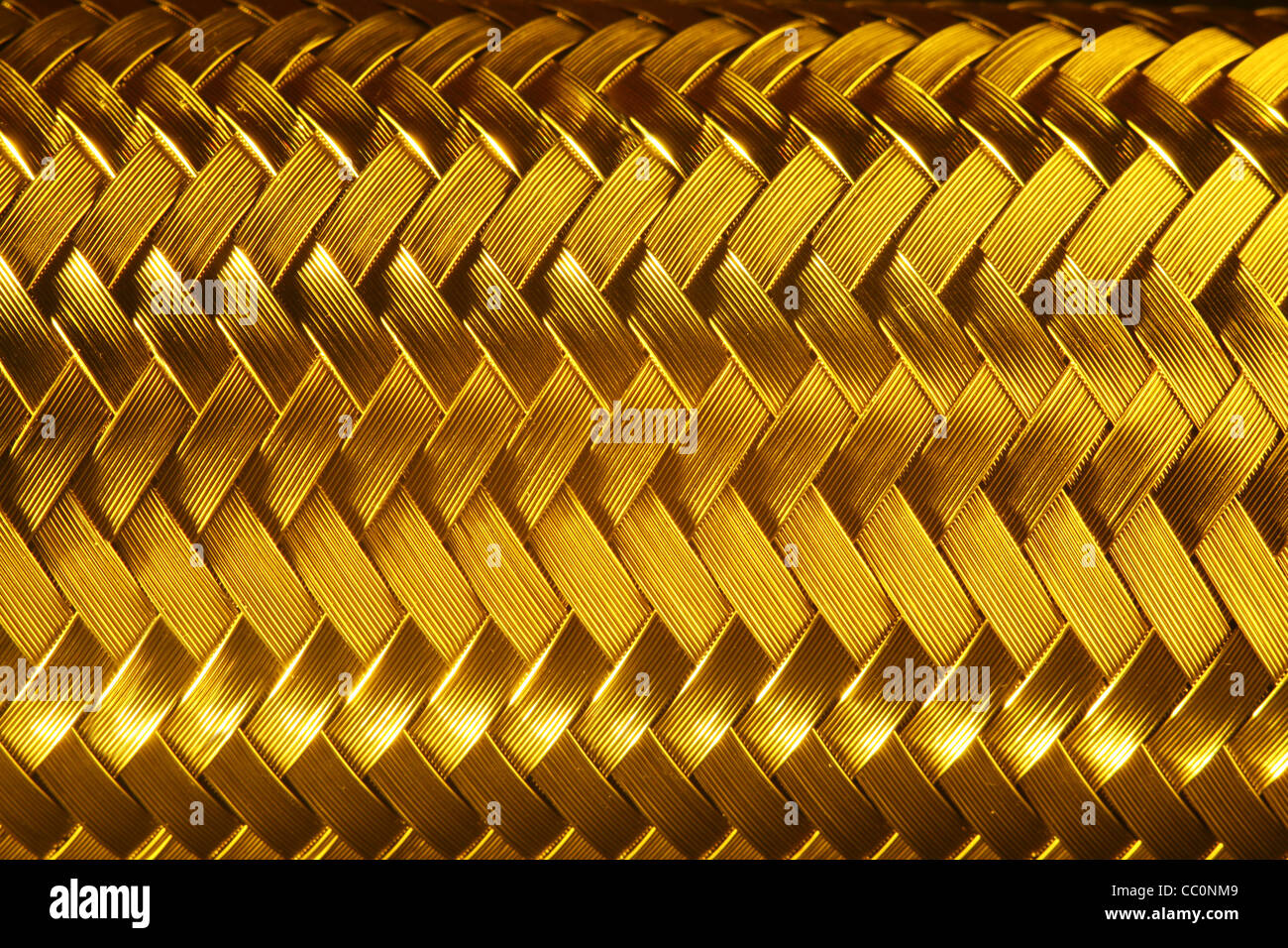 Macro view of gold fiber Stock Photo - Alamy