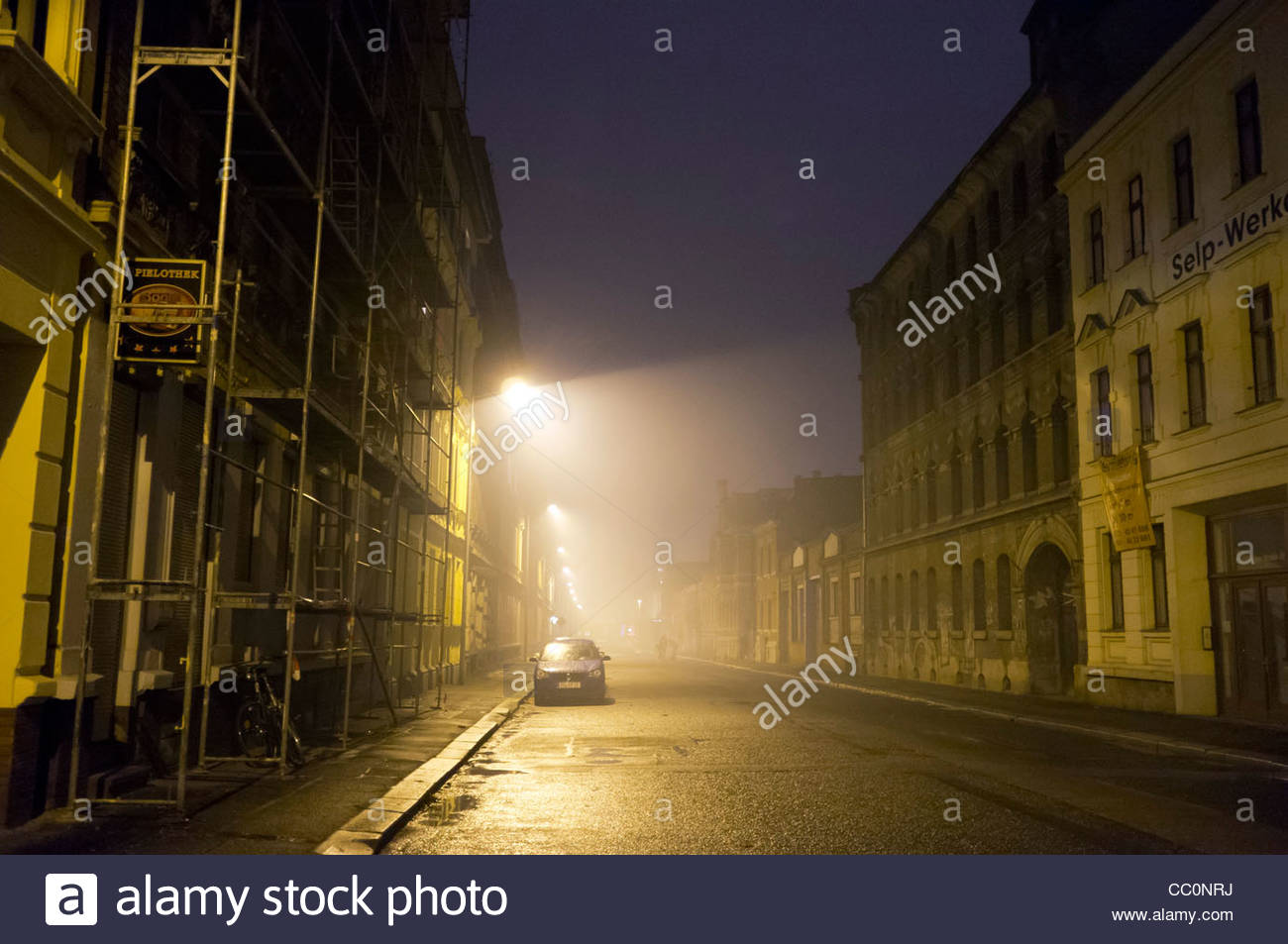 Empty Road Night High Resolution Stock Photography and Images - Alamy