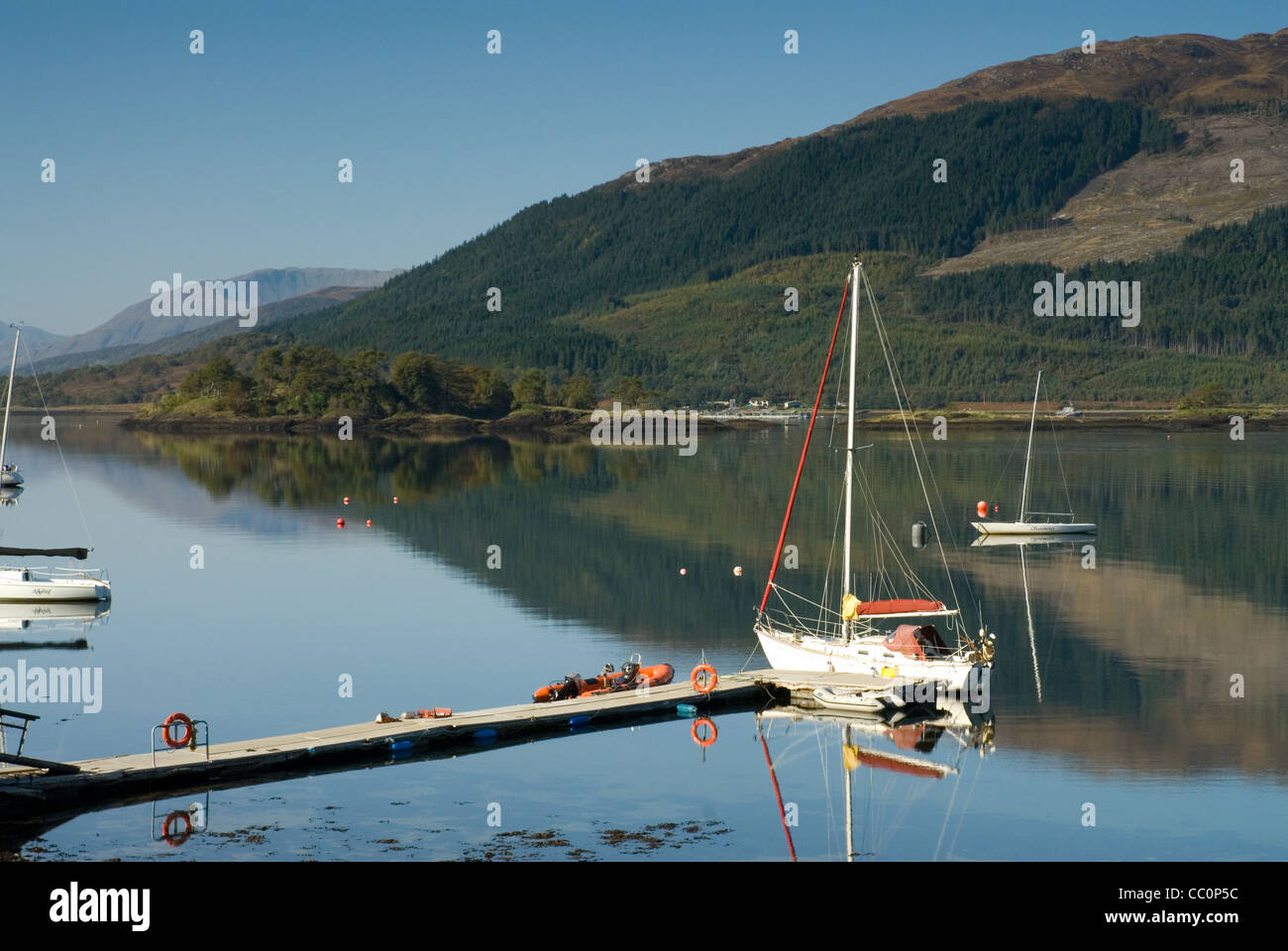 Loch Leven - Scottish Highlands Stock Photo - Alamy