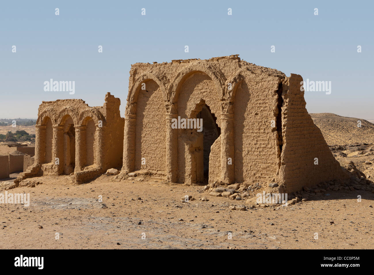 The early Christian cemetery of Bagawat on the lower southern foothills ...