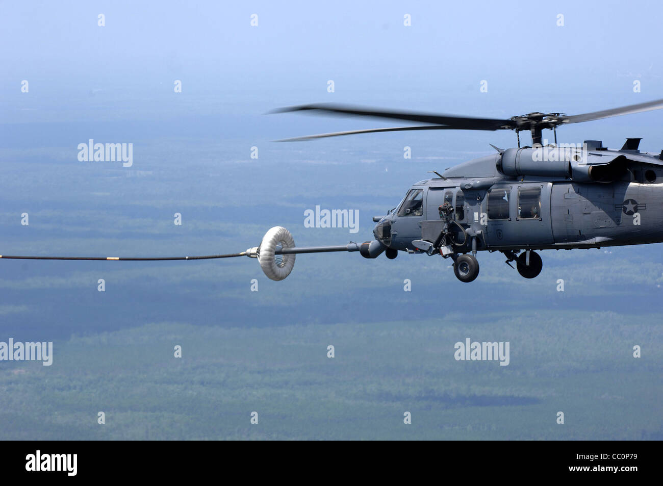 Helicopter is refueled hi-res stock photography and images - Alamy