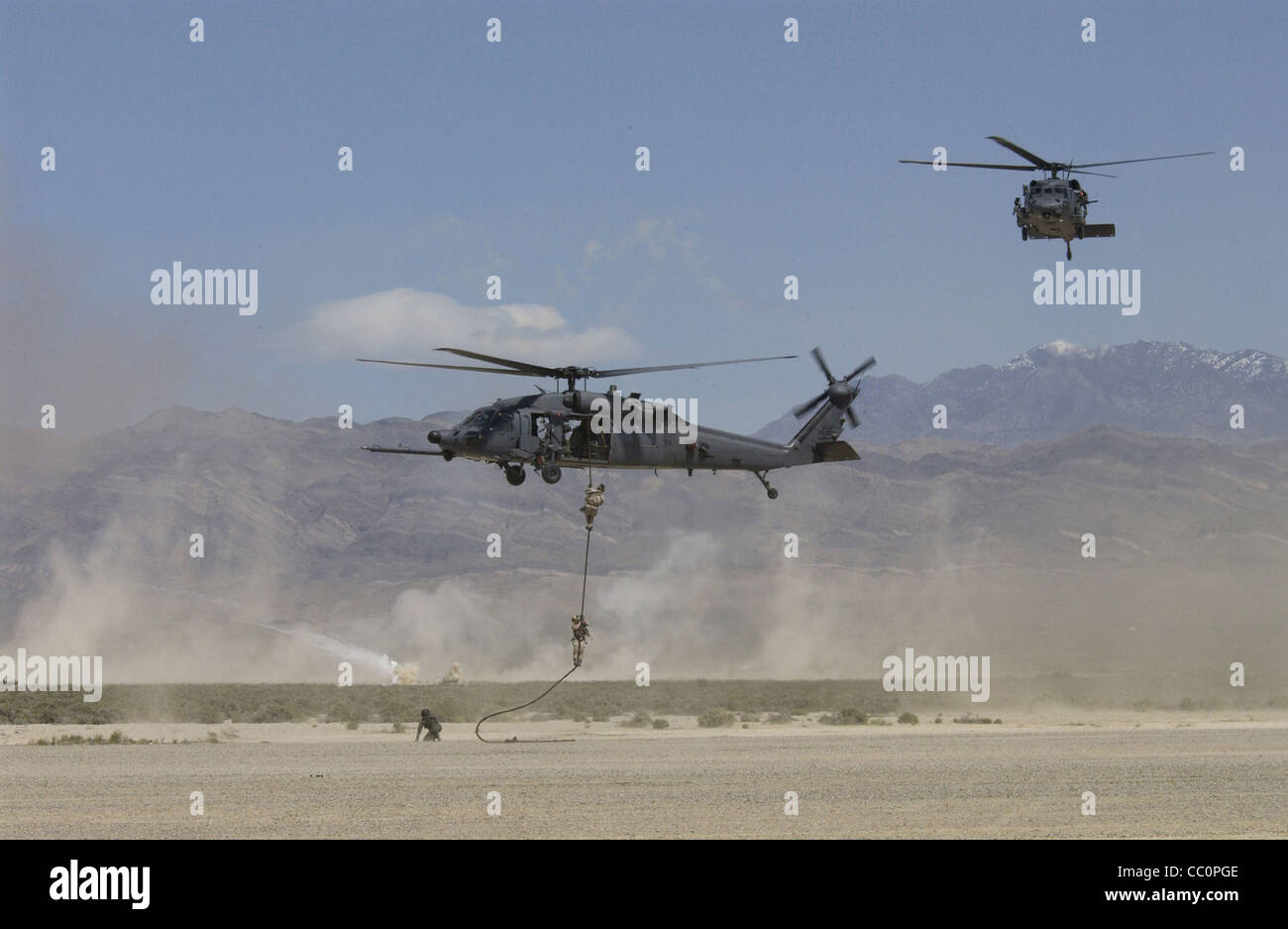 Executes a maneuver to rescue a down pilot hi-res stock photography and ...