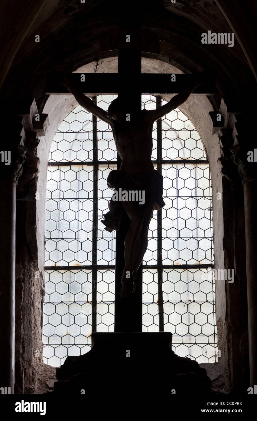 Crucified silhouette High Resolution Stock Photography and Images - Alamy