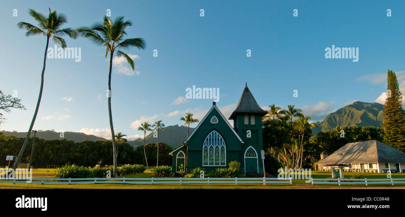 Church in Kauai, Hawaii Stock Photo - Alamy