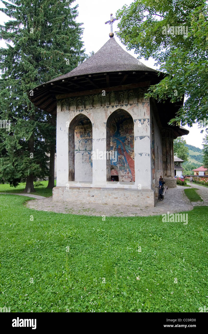 Humor Monastery, Manastirea Humorului, Southern Bukovina, Romania Stock ...