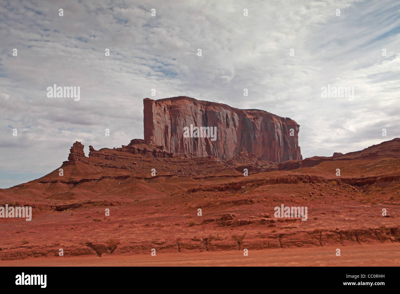 Elephant Butte Monument Valley Arizona USA Stock Photo - Alamy