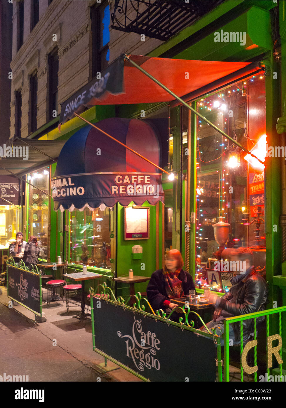 Caffe Reggio on MacDougal St in Greenwich Village in Manhattan NYC ...