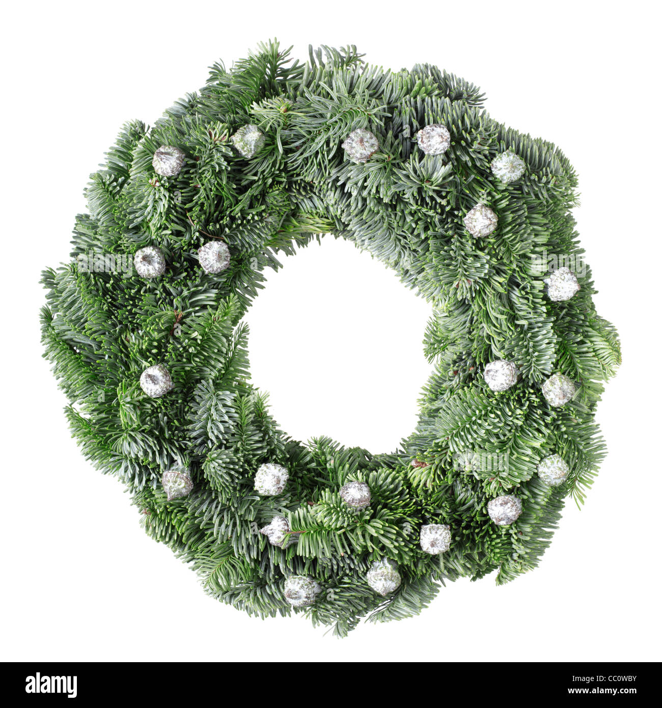 Christmas wreath Cut Out Stock Images & Pictures - Alamy