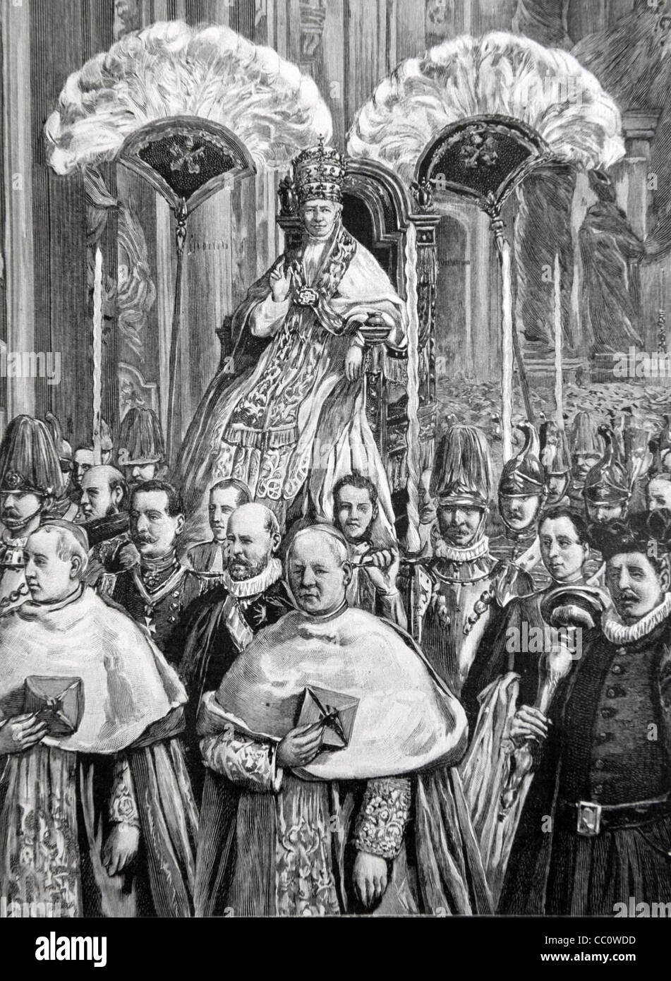 Pontifical ceremony hi-res stock photography and images - Alamy