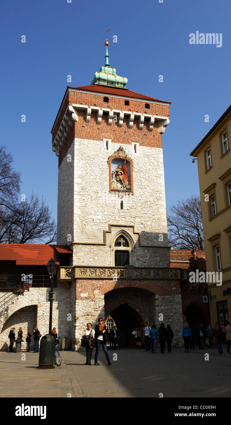 Built around 1300, The Florian Gate (Brama Florianska) is the last ...
