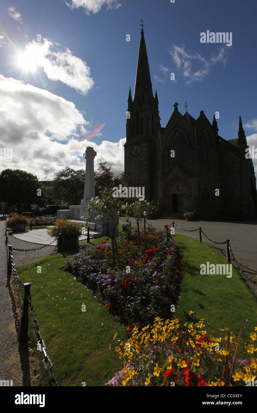 War memorial glenmuick ballater church hi-res stock photography and ...