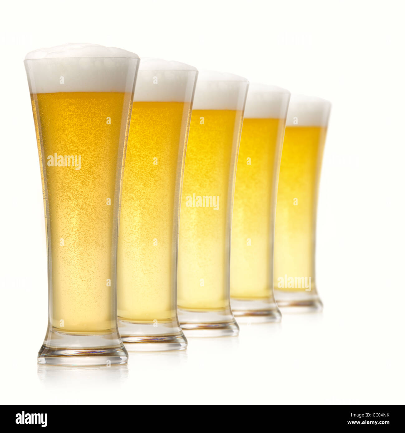 White beer glasses hi-res stock photography and images - Alamy