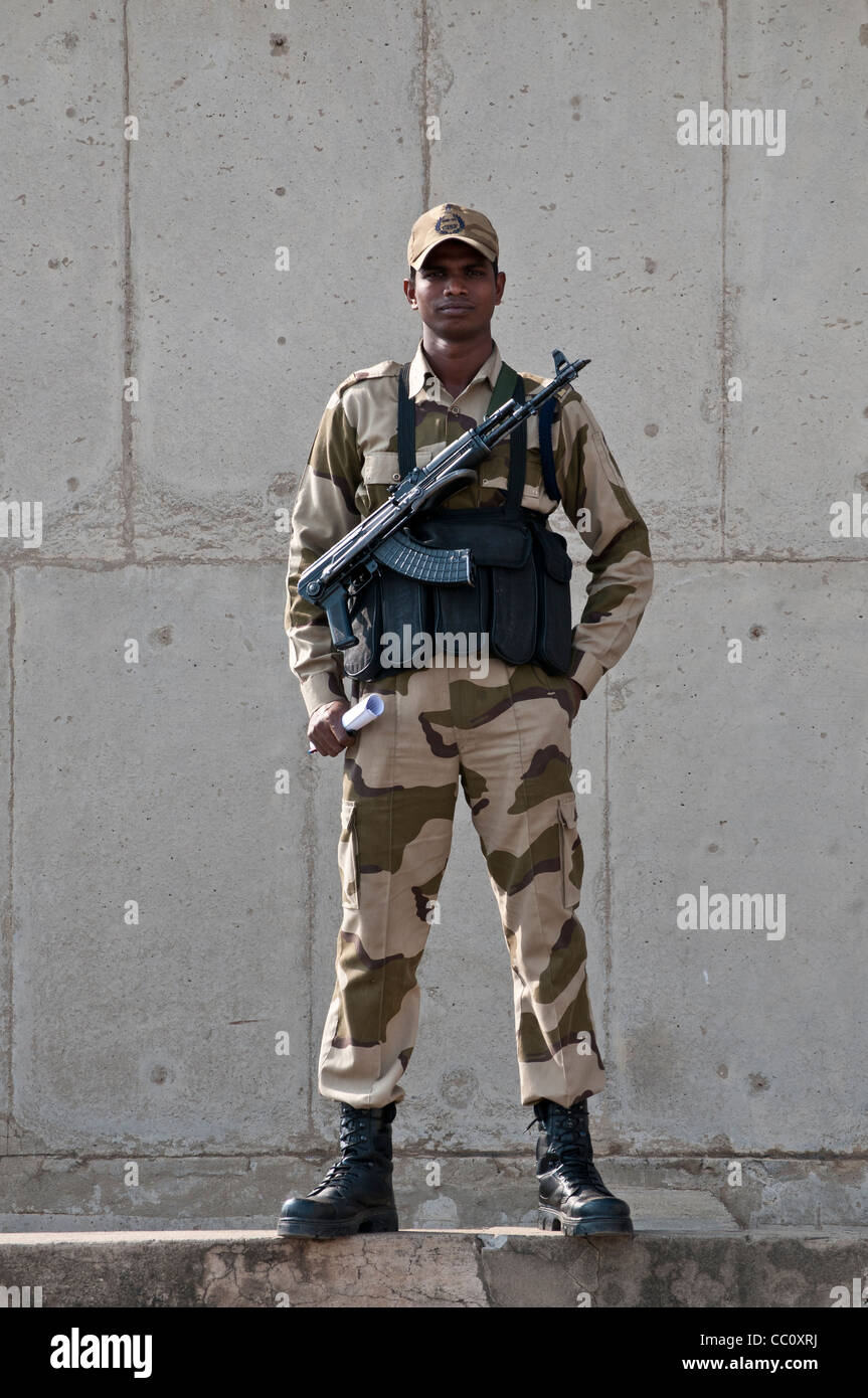 Soldier, Roof terrace of the Secretariat building, Capitol Complex ...