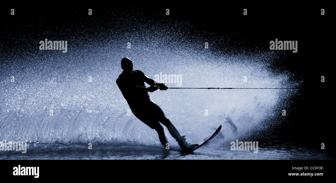 Water skiier hi-res stock photography and images - Alamy