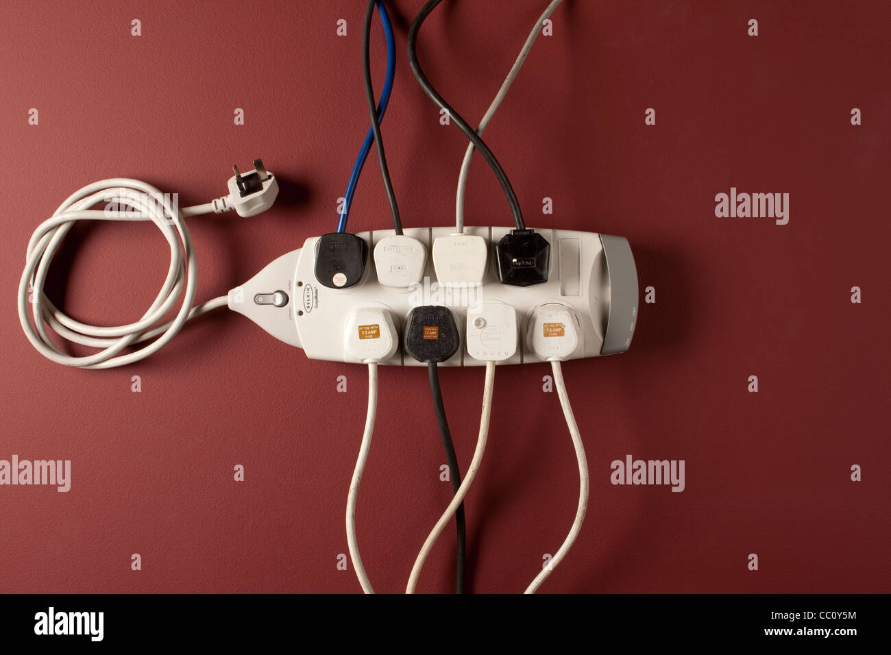 Overloaded socket hi-res stock photography and images - Alamy