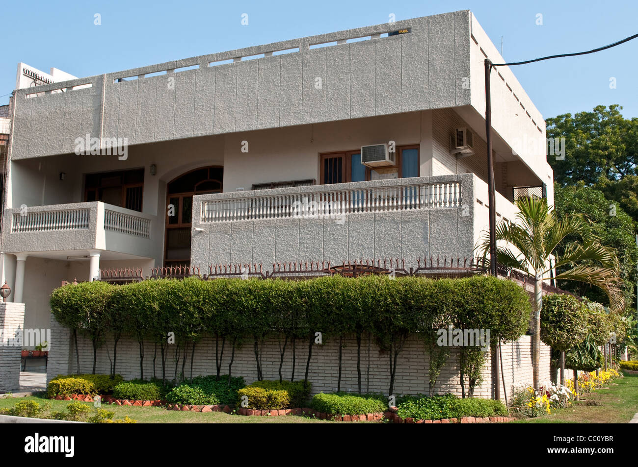 Posh residential house, Chandigarh, India Stock Photo - Alamy