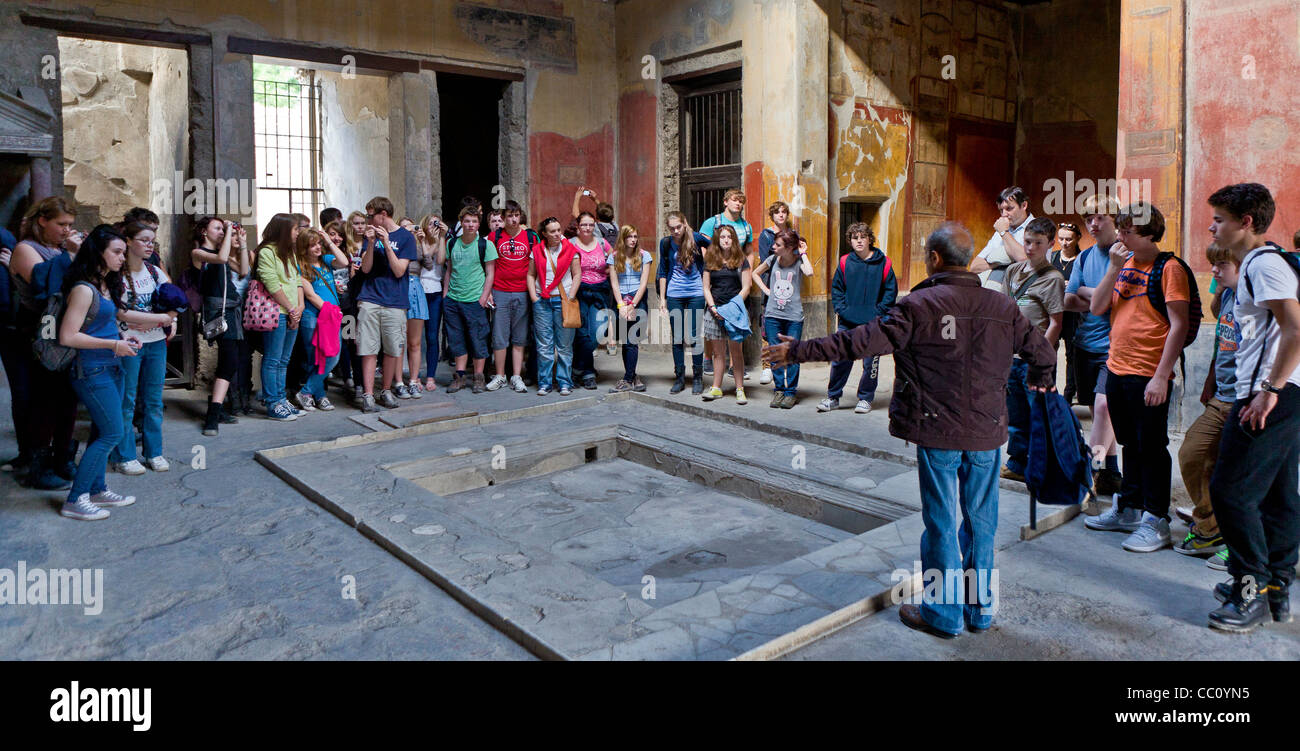 House of menander paintings hi-res stock photography and images - Alamy