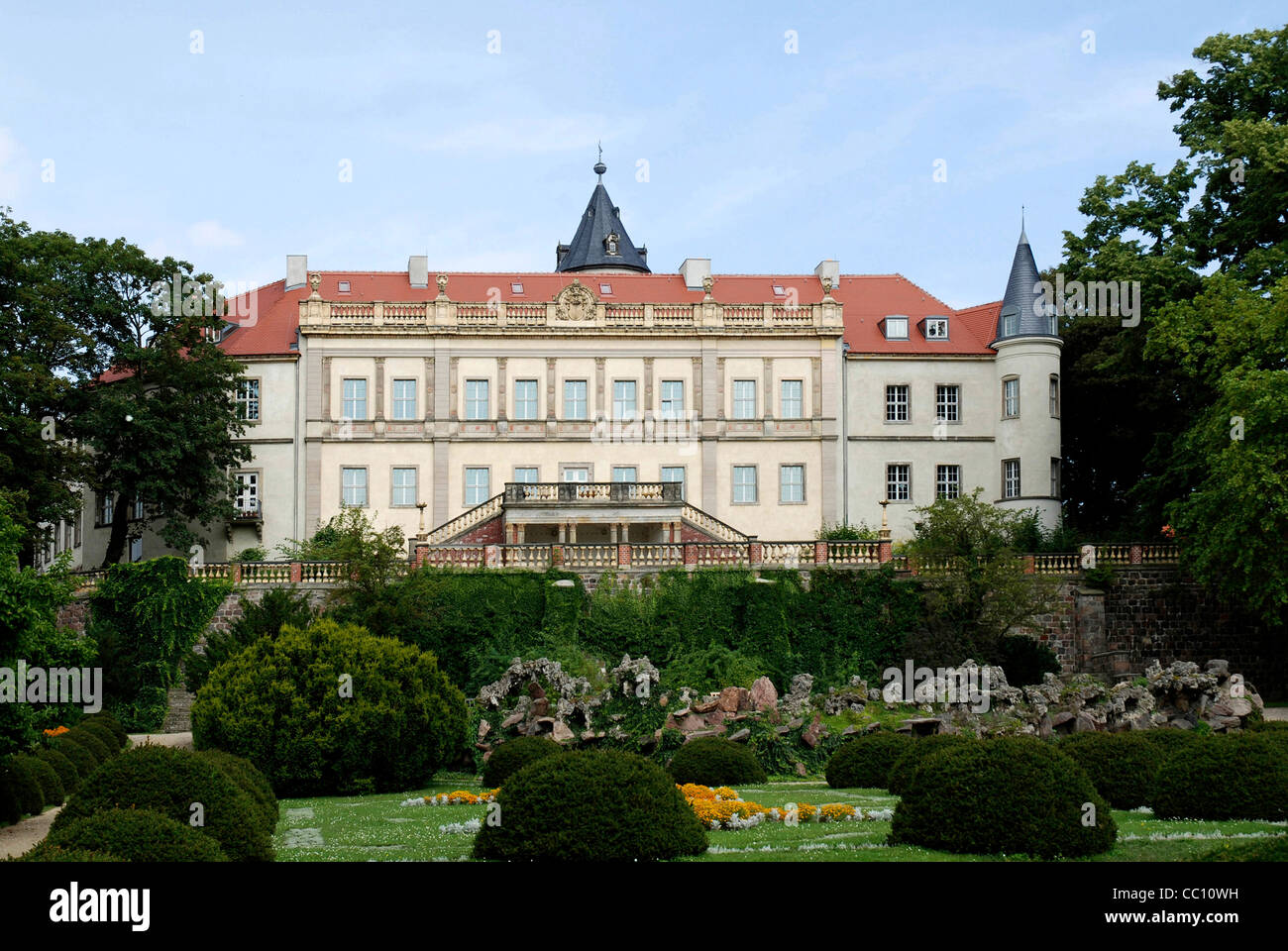 Castle Wiesenburg in Brandenburg Stock Photo - Alamy