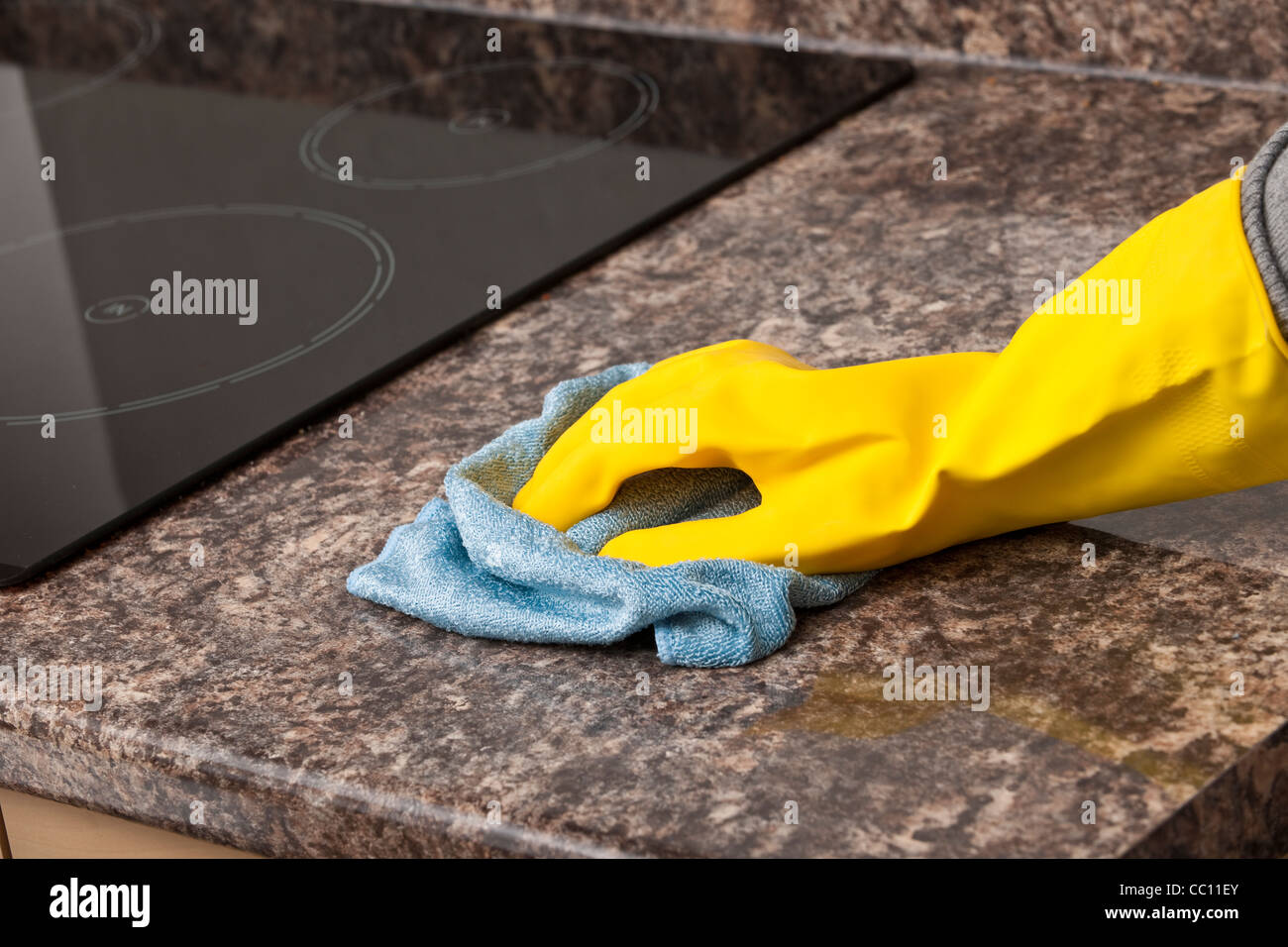 Cleaning Work Surface Stock Photo - Alamy