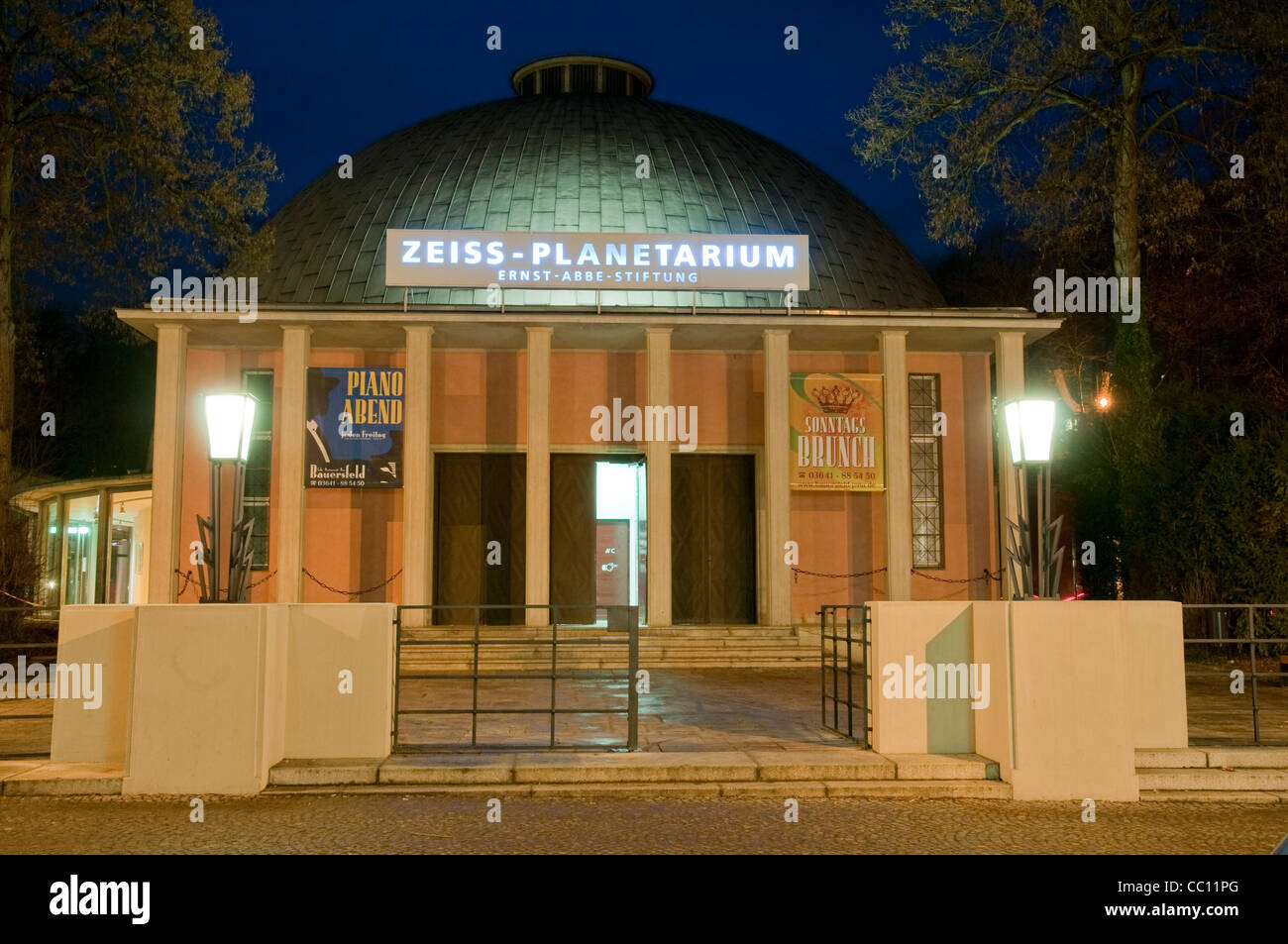 Zeiss Planetarium, the oldest planetarium in use worldwide, Jena ...