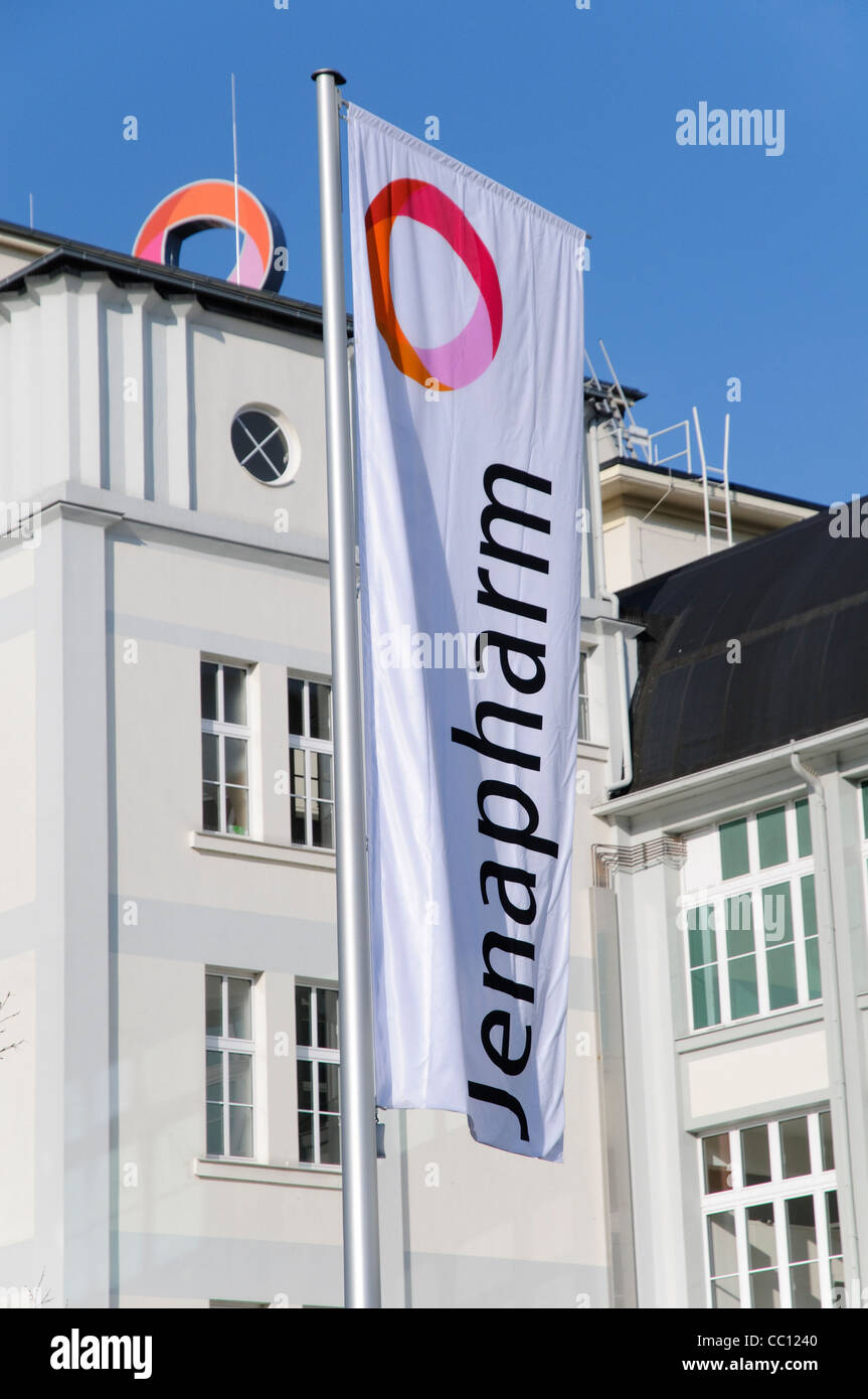 Company site of Jenapharm, Jena, Thuringia, Germany Stock Photo - Alamy