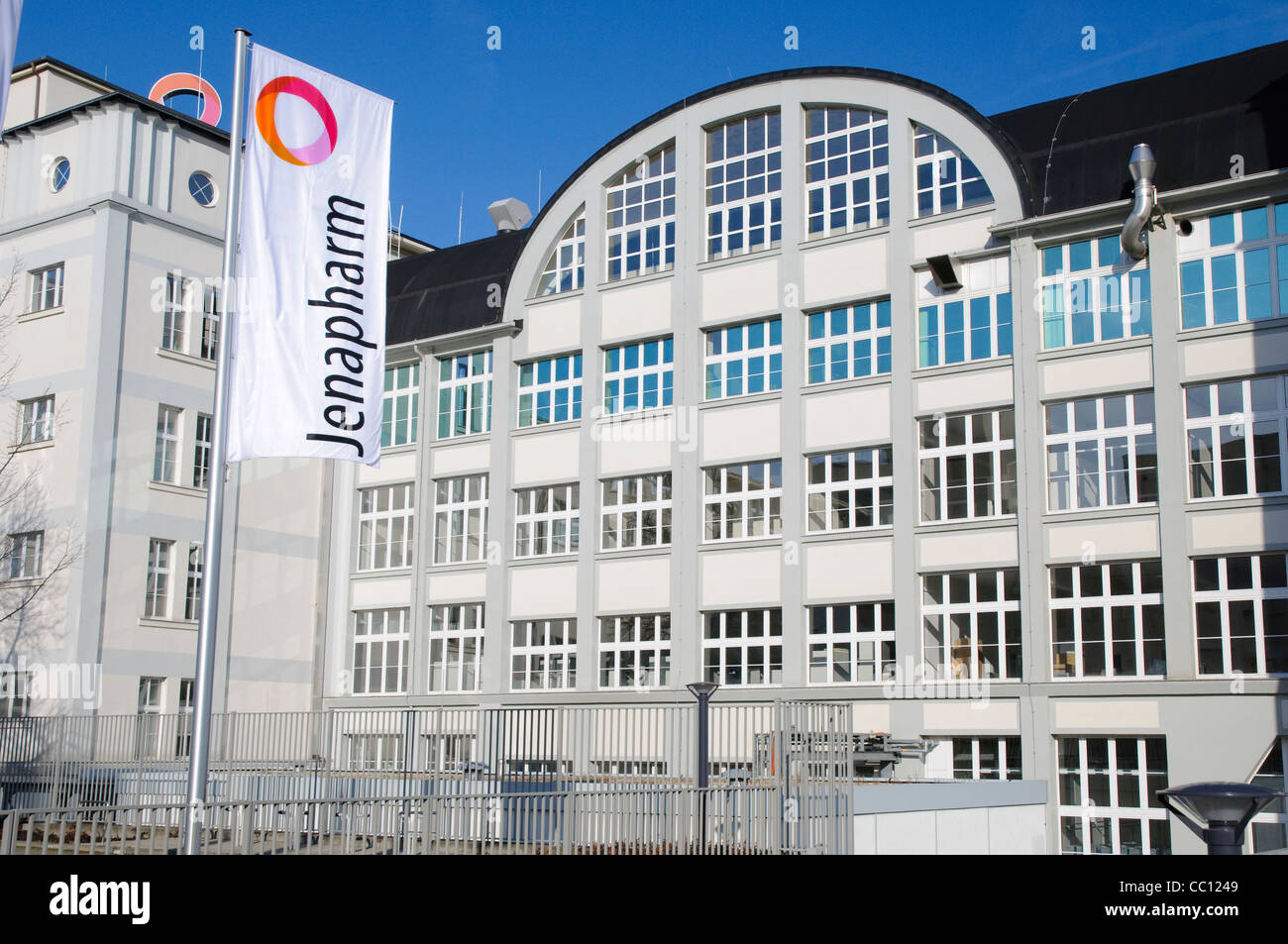 Company site of Jenapharm, Jena, Thuringia, Germany Stock Photo - Alamy