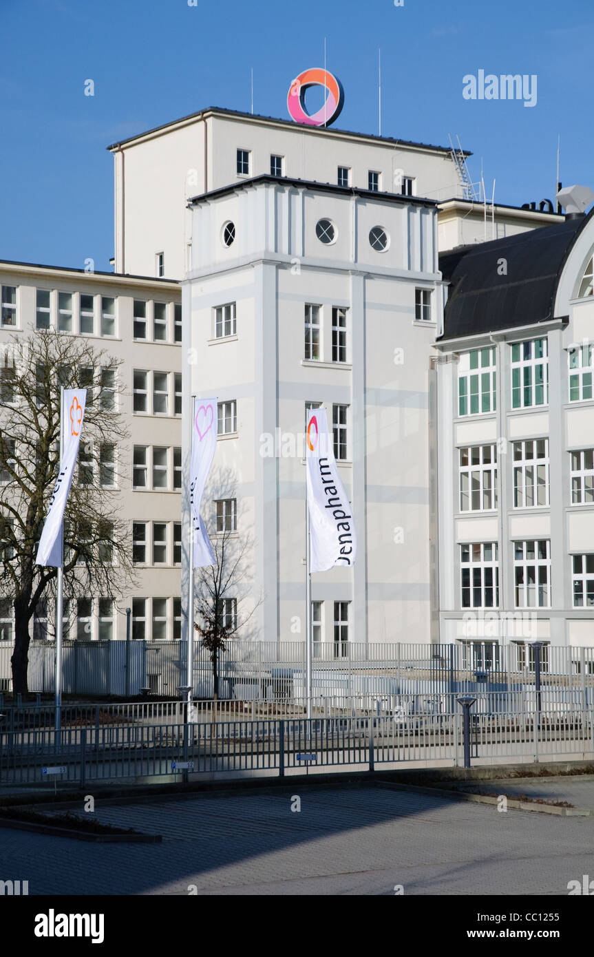 Company site of Jenapharm, Jena, Thuringia, Germany Stock Photo - Alamy