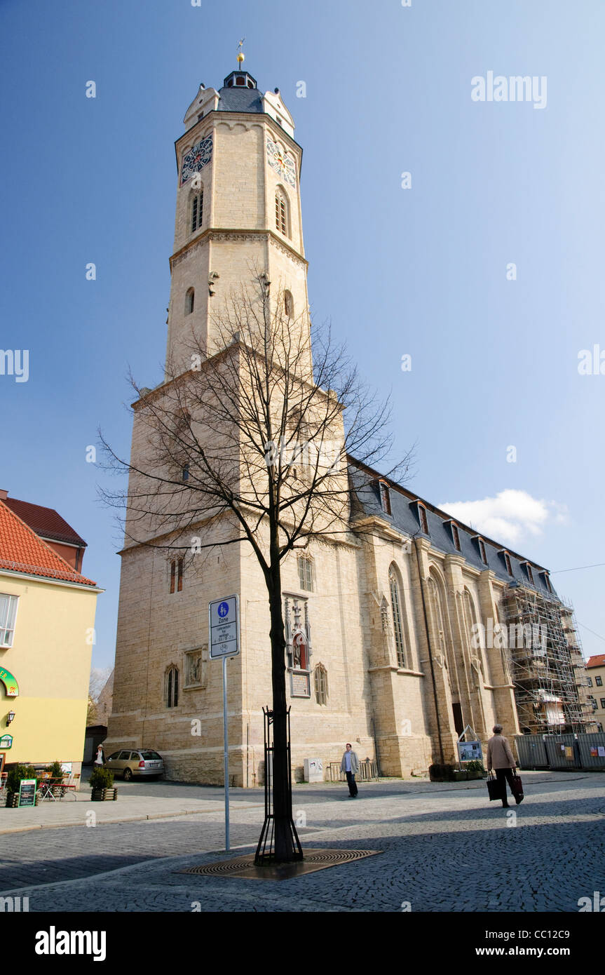 St. Michael parish church, Jena, Thuringia, Germany Stock Photo - Alamy