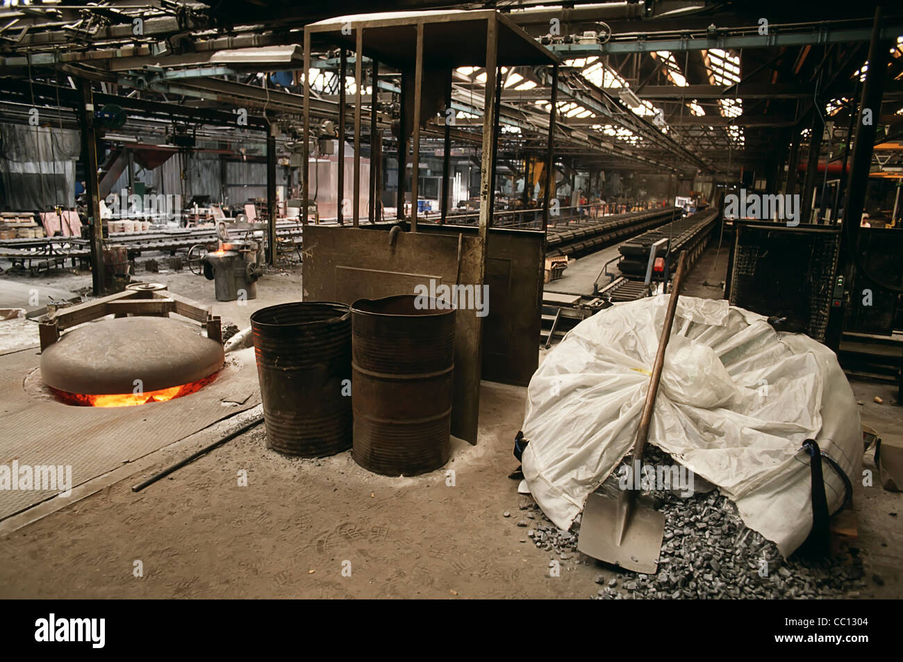 Foundry furnace hi-res stock photography and images - Alamy