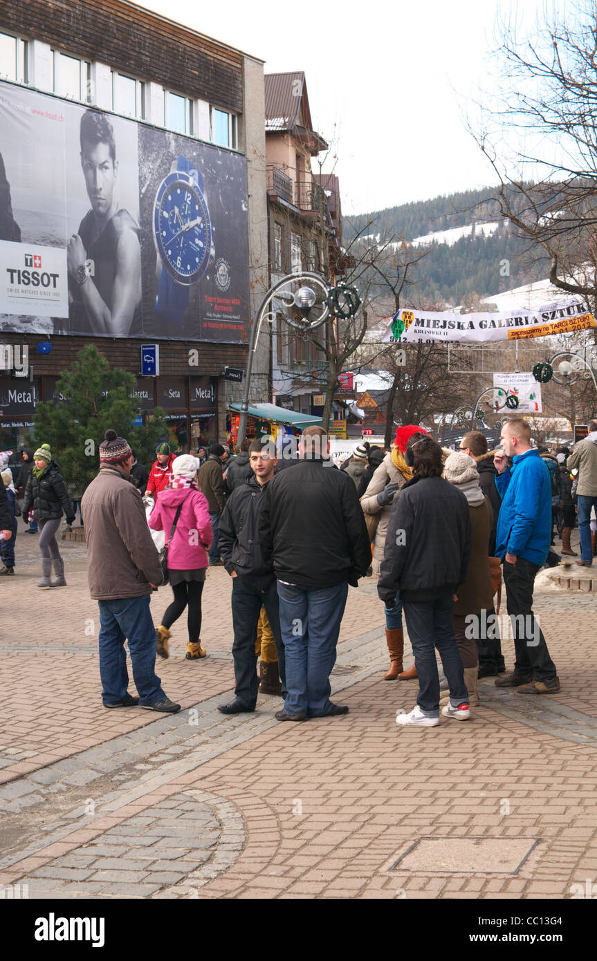 Zakopane Tatra Mountains Podhale Region Poland Stock Photo - Alamy