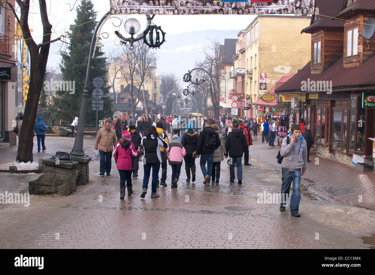 Zakopane Tatra Mountains Podhale Region Poland Stock Photo - Alamy