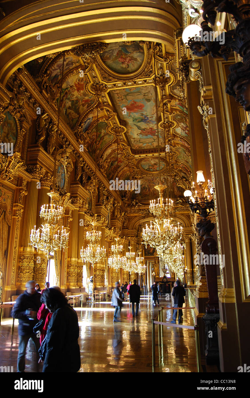Paris opera house ceiling hi-res stock photography and images - Alamy