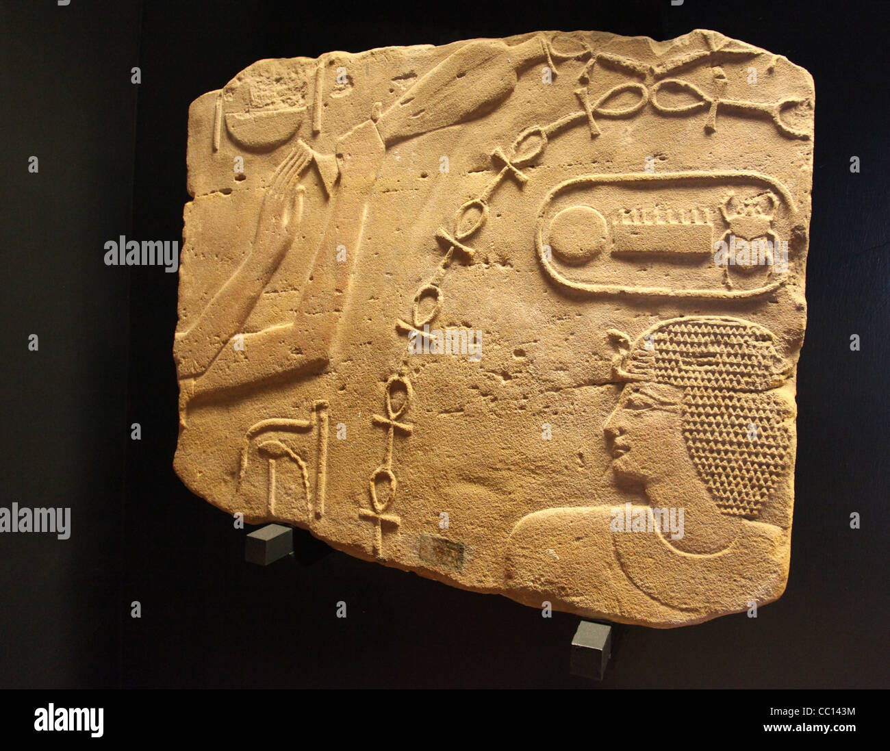 Piece of Egyptian Stonework on Display in the Vatican Museum Stock ...