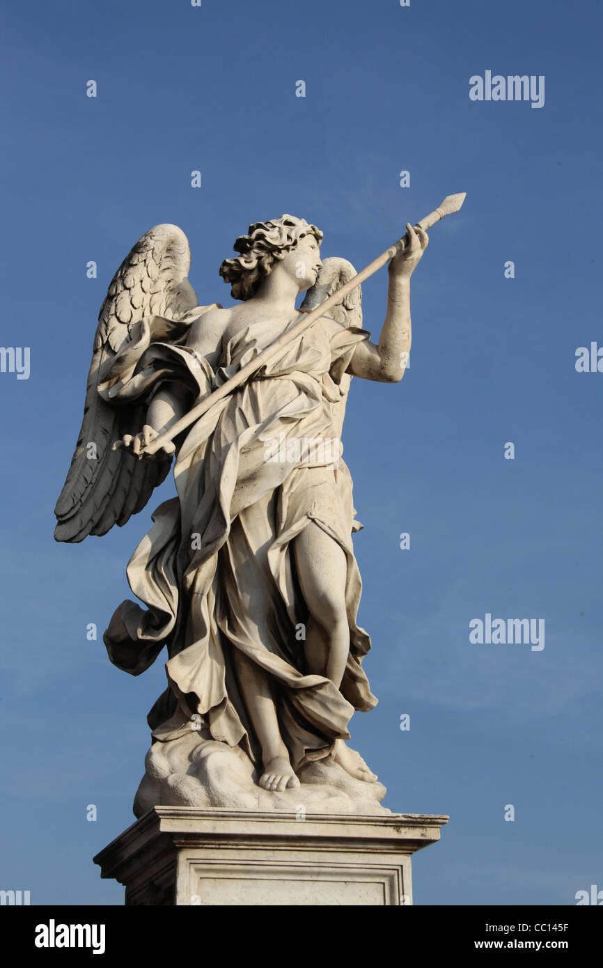 The Angel with the Lance Stock Photo - Alamy