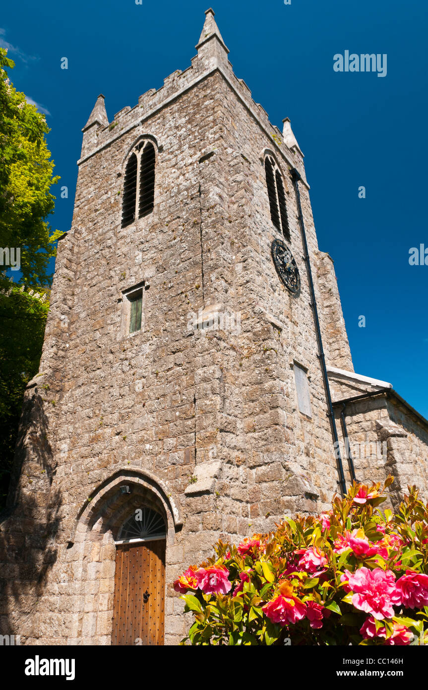 St. Cyngar Parish Church Llangefni Anglesey North Wales uk Stock Photo ...