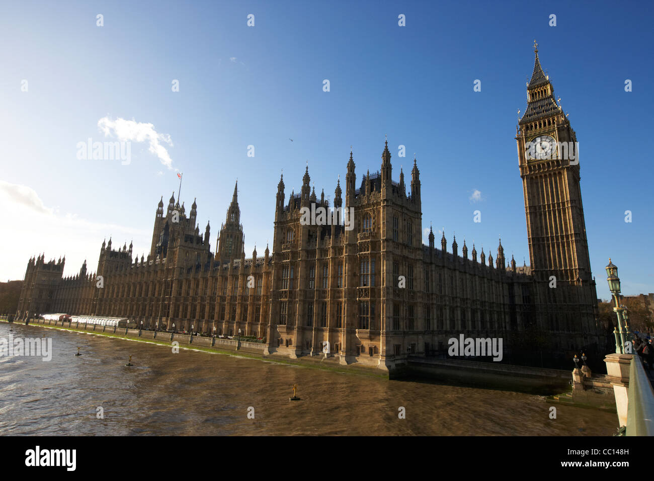 palace of westminster houses of parliament buildings London England UK ...