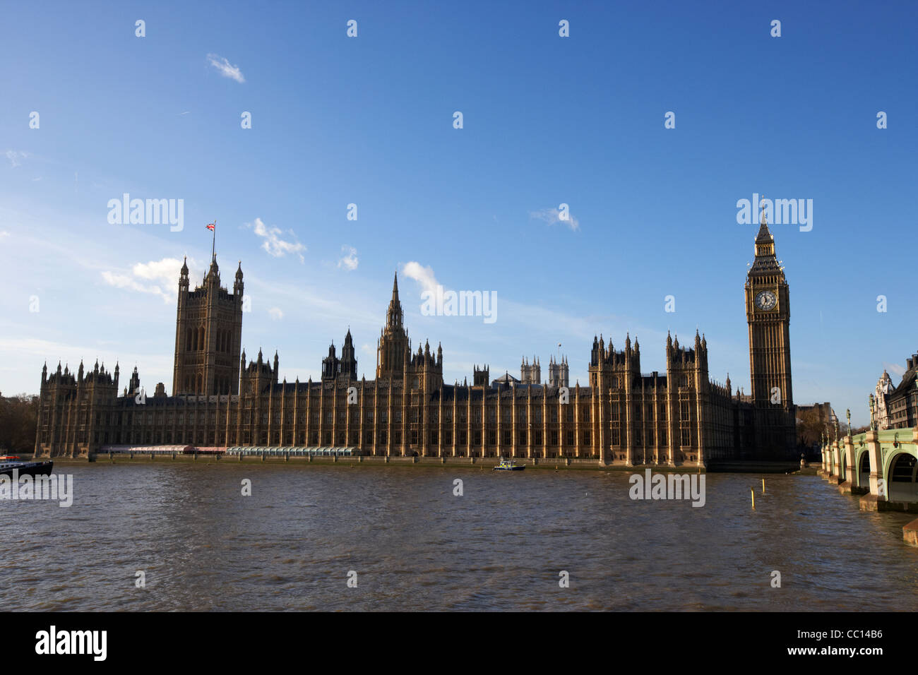 palace of westminster houses of parliament buildings London England UK ...
