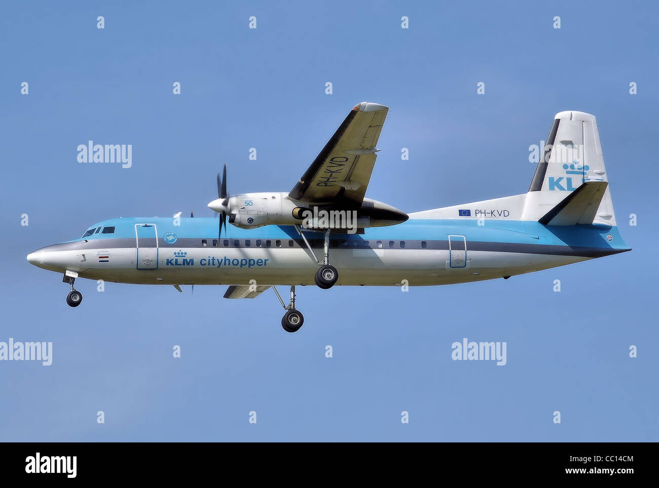 Fokker F50 High Resolution Stock Photography and Images - Alamy