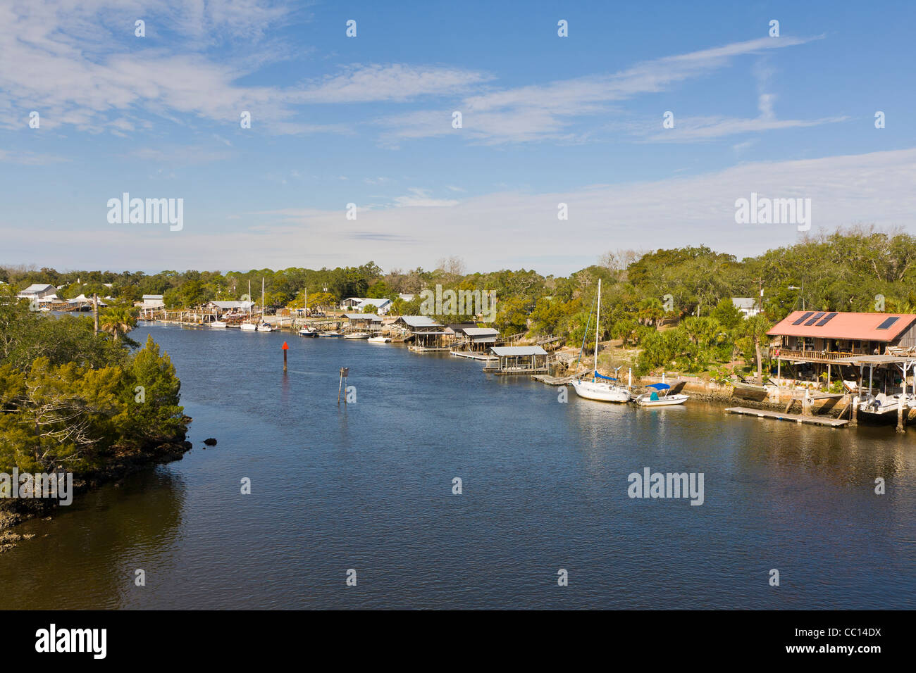 Steinhatchee River Florida Stock Photo - Alamy