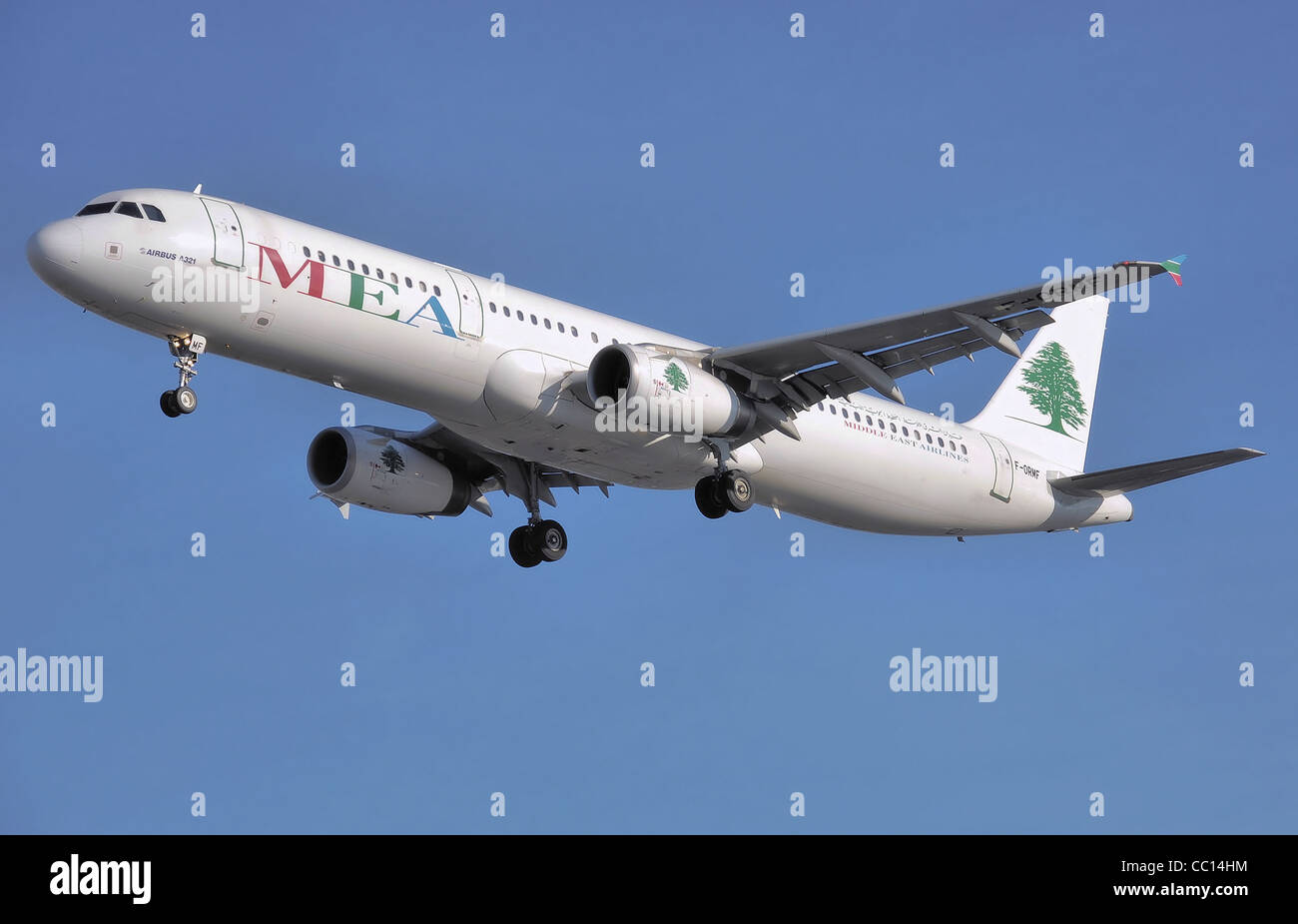 Mea airbus a321 hi-res stock photography and images - Alamy