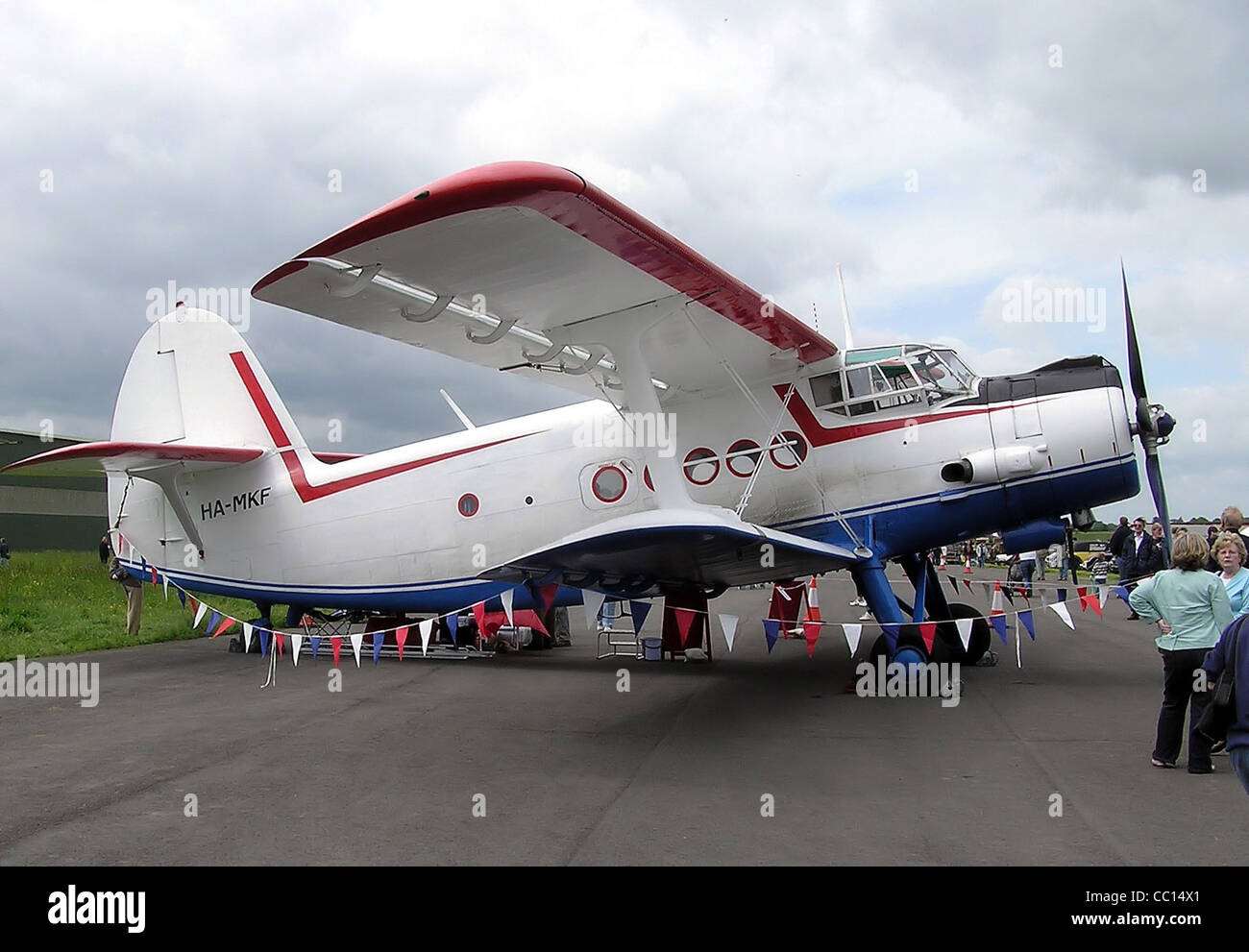 Antonov An-2 biplane (with Hungarian registration HA-MKF) at the 10th ...