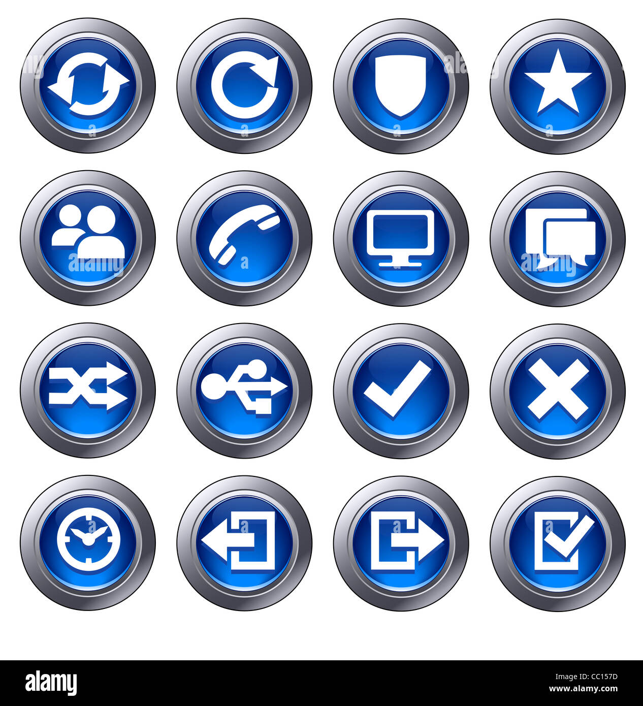 Website icons Set 2 Stock Photo - Alamy