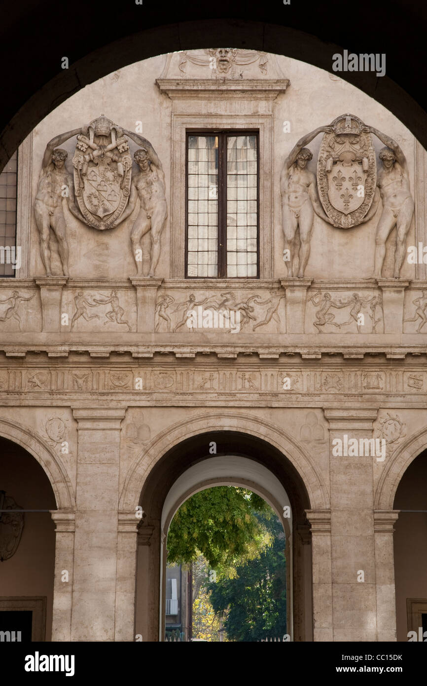 Facade of Palazzo Spada in Rome, Italy Stock Photo - Alamy