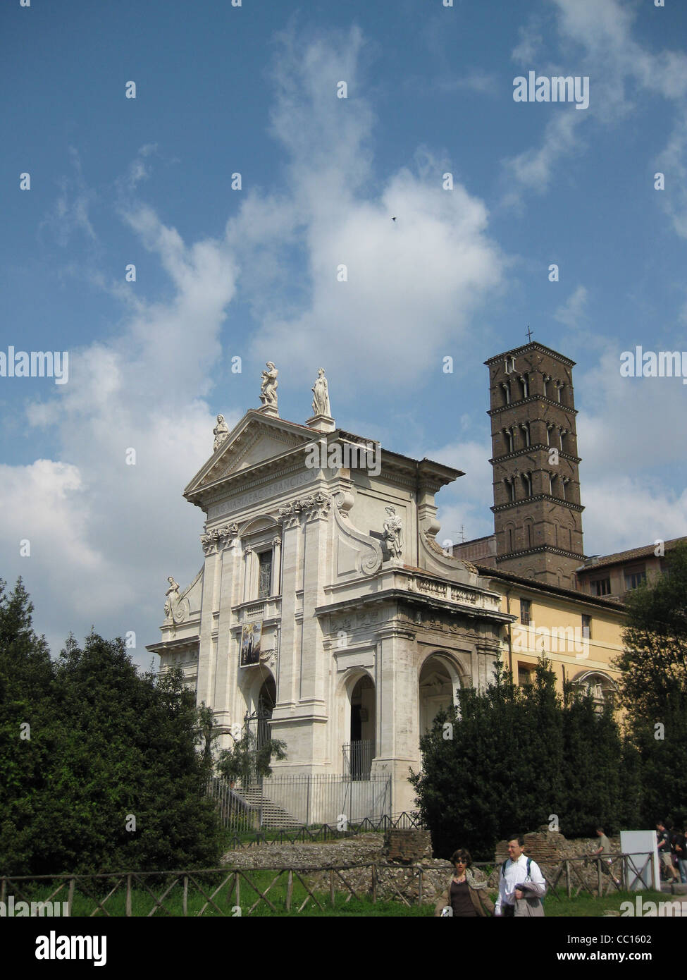 This ancient church in Rome, Italy, is an architectural marvel with a ...