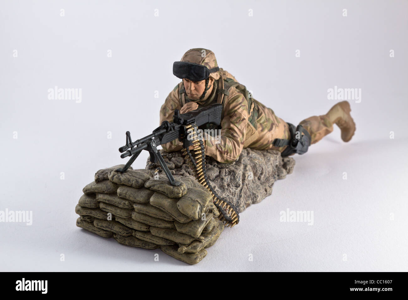 American machine gunner hi-res stock photography and images - Alamy