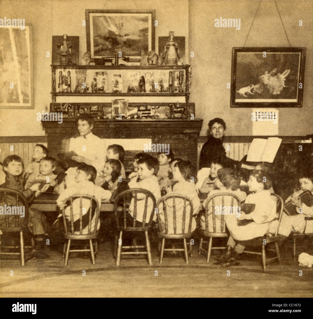 Victorian school hi-res stock photography and images - Alamy