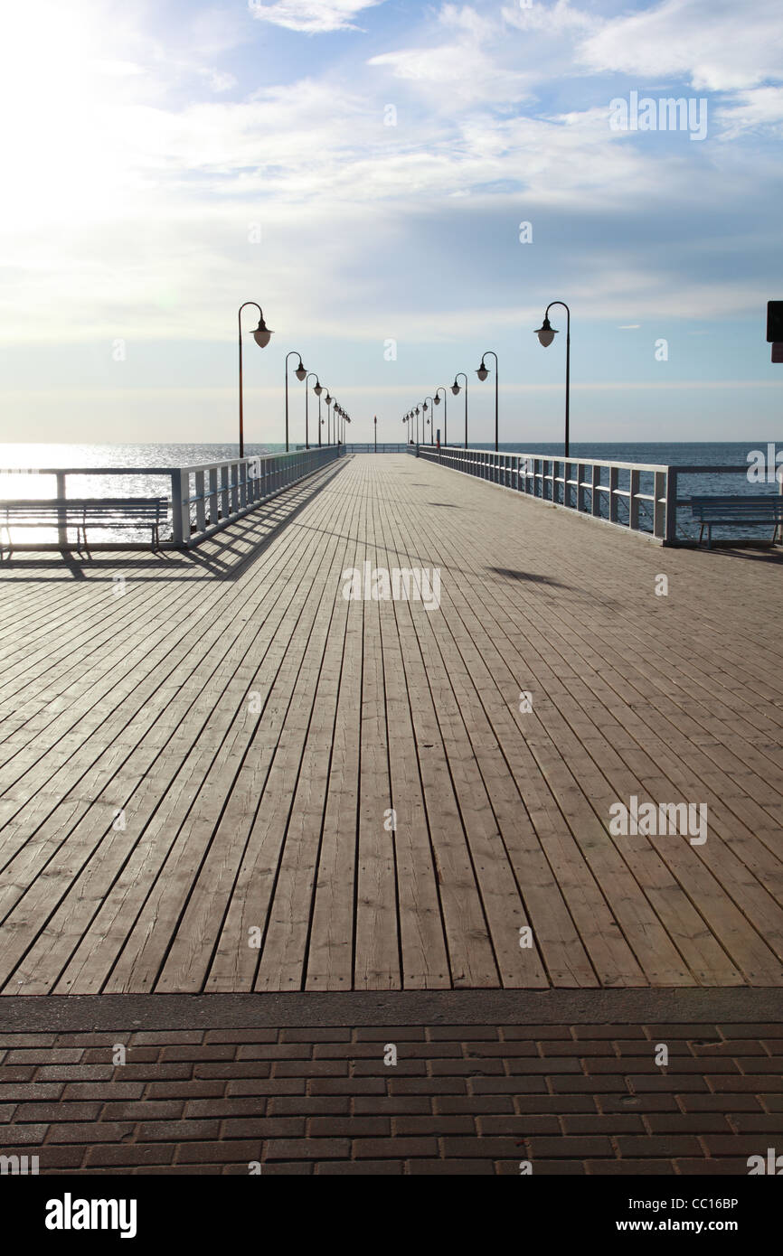 Orlowo pier hi-res stock photography and images - Alamy